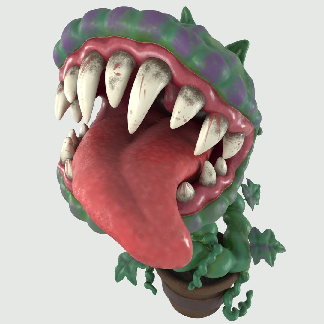3D Model Carnivorous Flower - TurboSquid 1856730