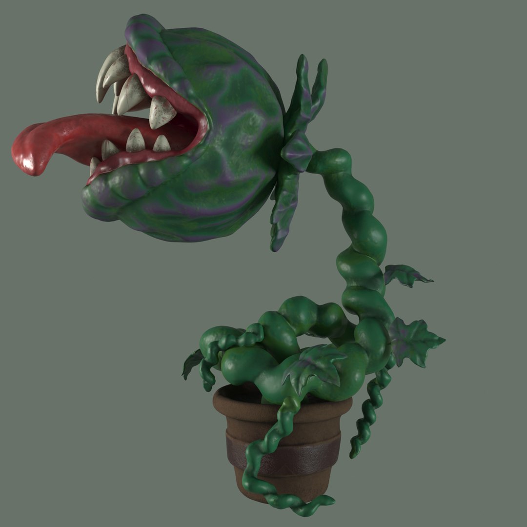 3D Model Carnivorous Flower - TurboSquid 1856730