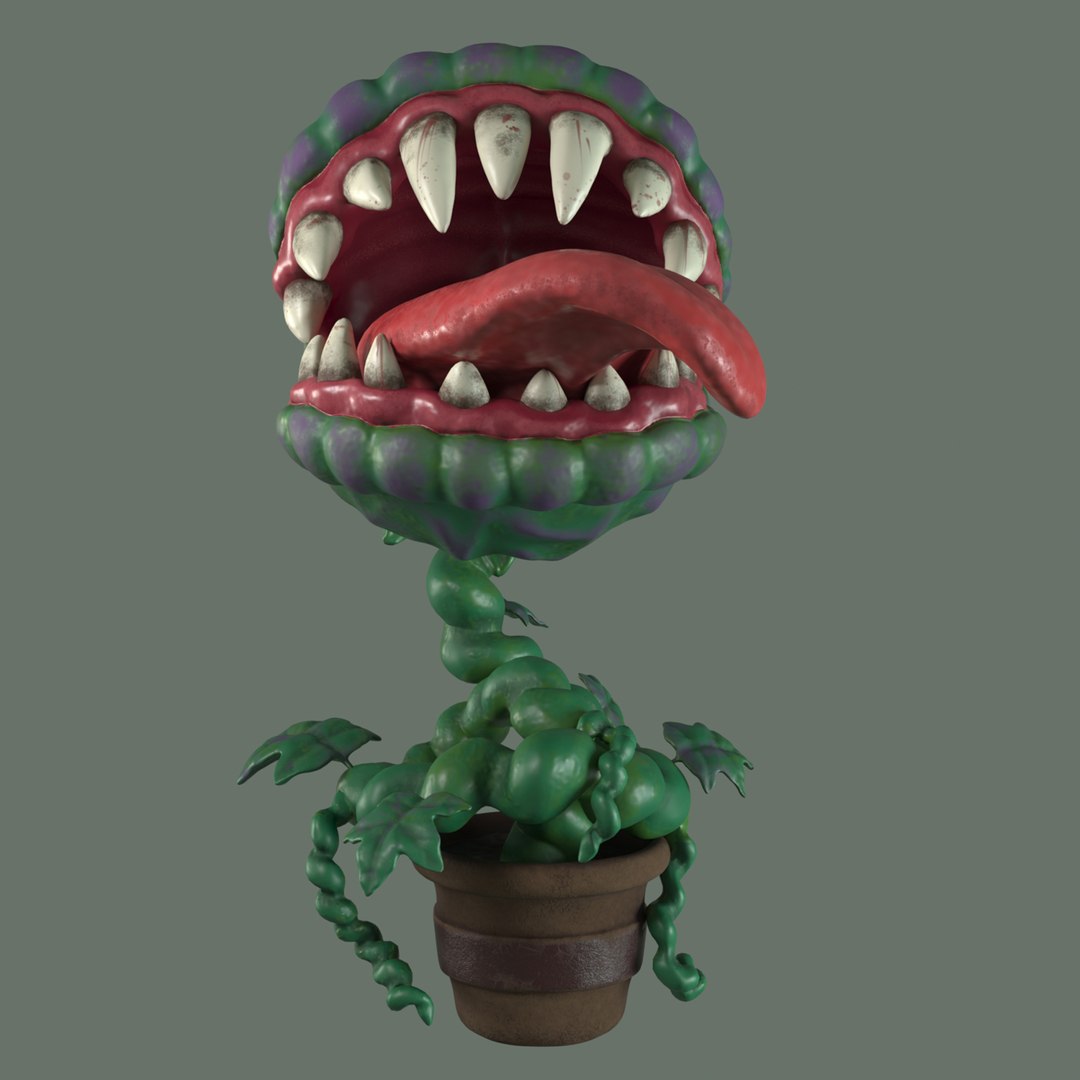 3D Model Carnivorous Flower - TurboSquid 1856730
