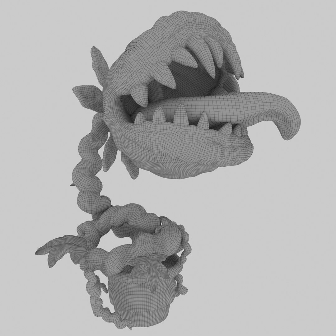 3D Model Carnivorous Flower - TurboSquid 1856730