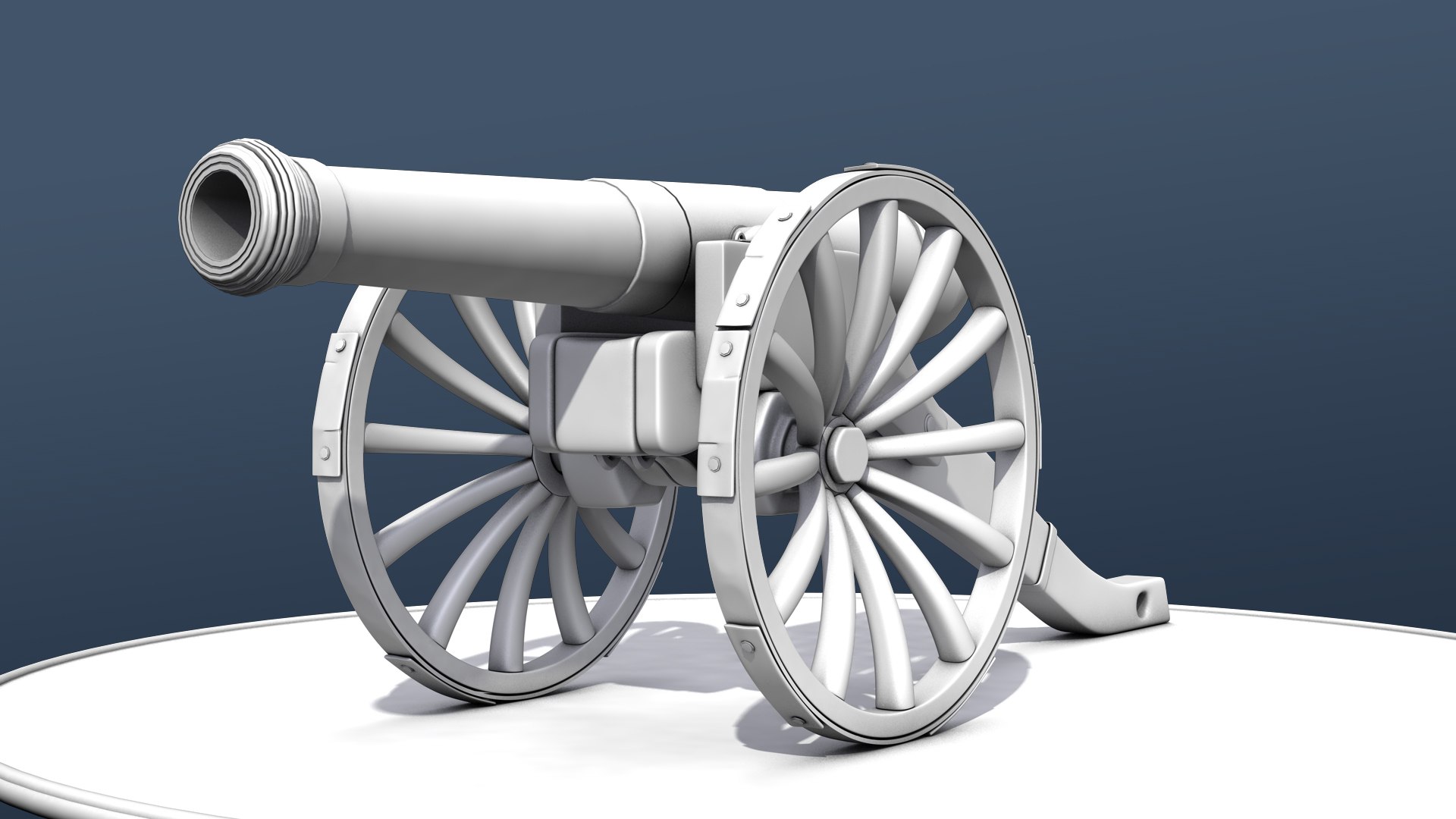 Cannon 3d Model