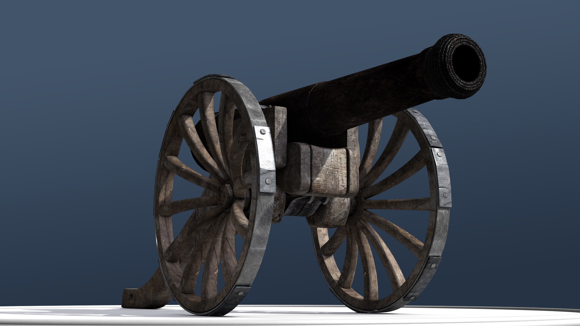 Cannon 3d Model