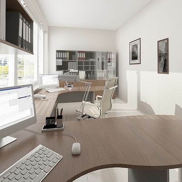 3d max office design furniture