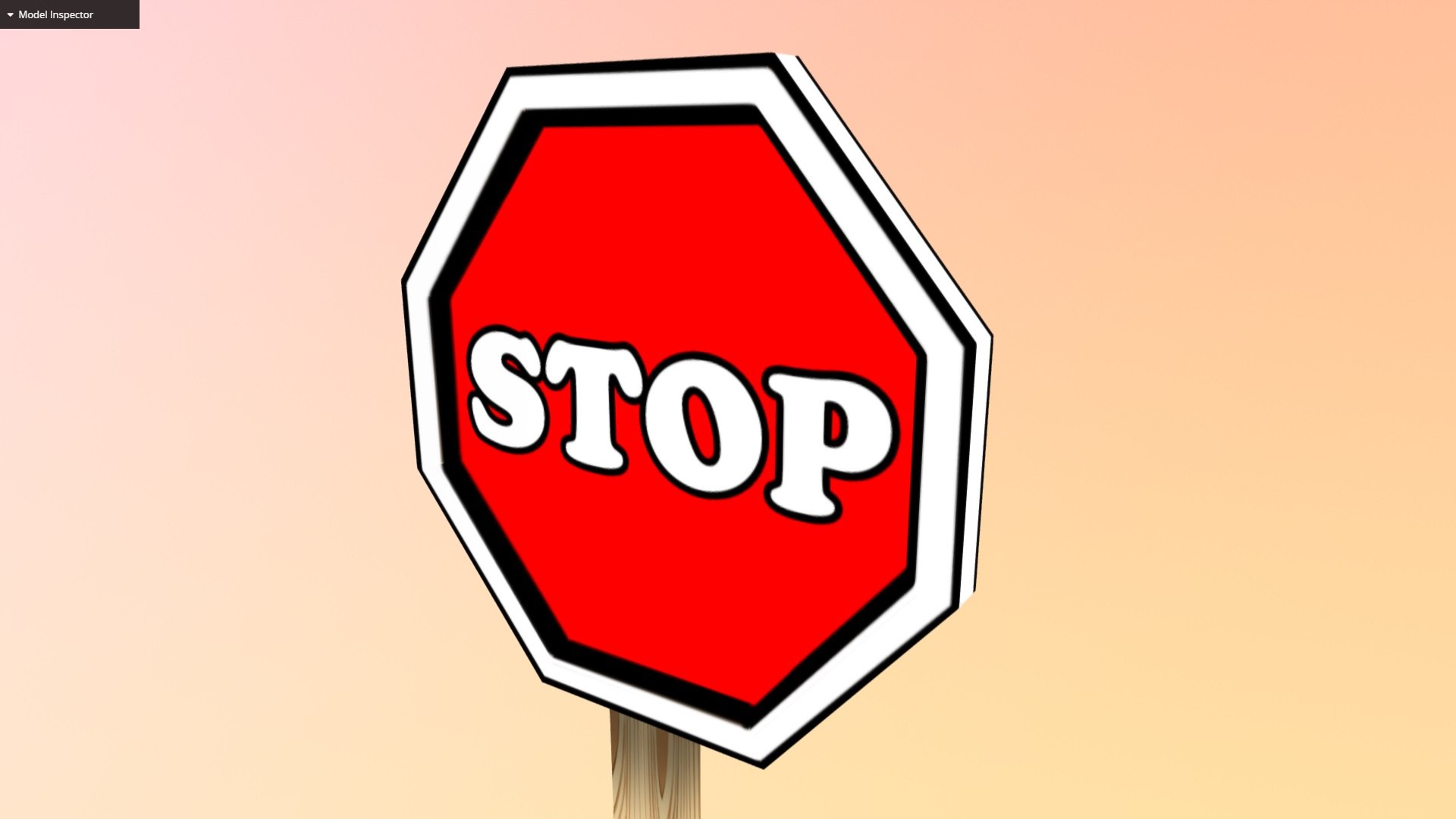 Stop Sign 3D Model - TurboSquid 1235802