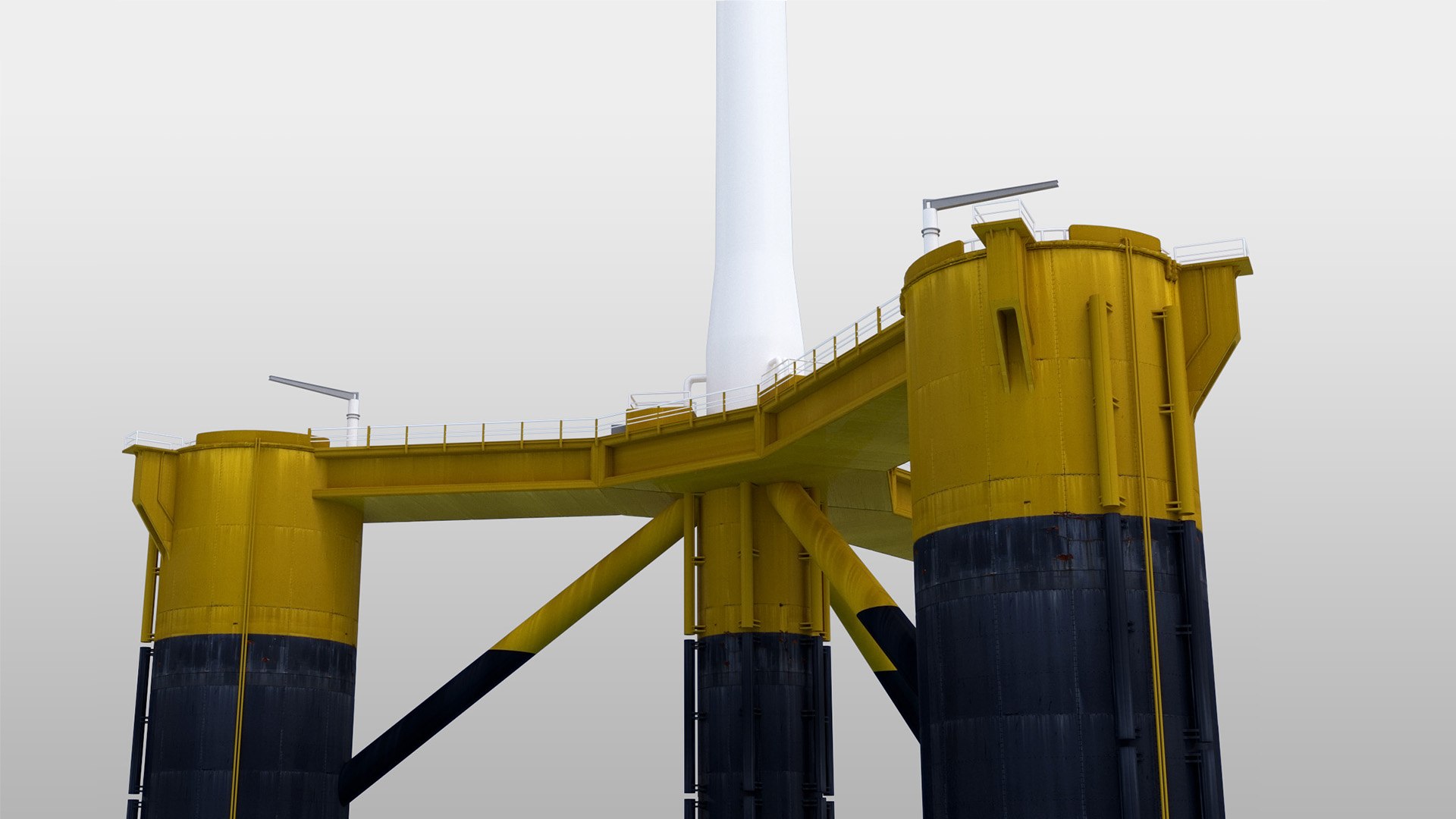 3D Offshore Wind Farm Model - TurboSquid 1940470