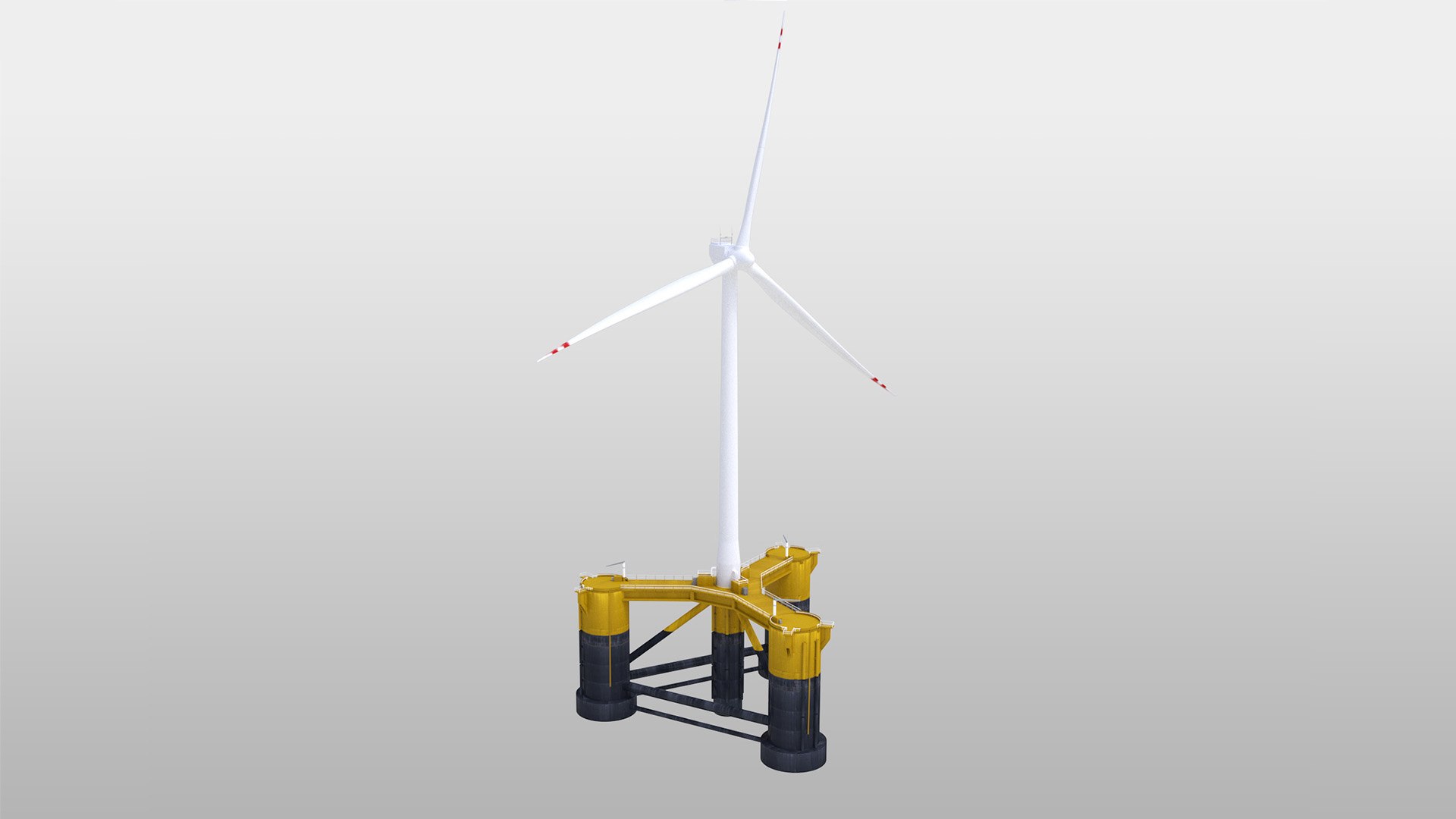 3D Offshore Wind Farm Model - TurboSquid 1940470