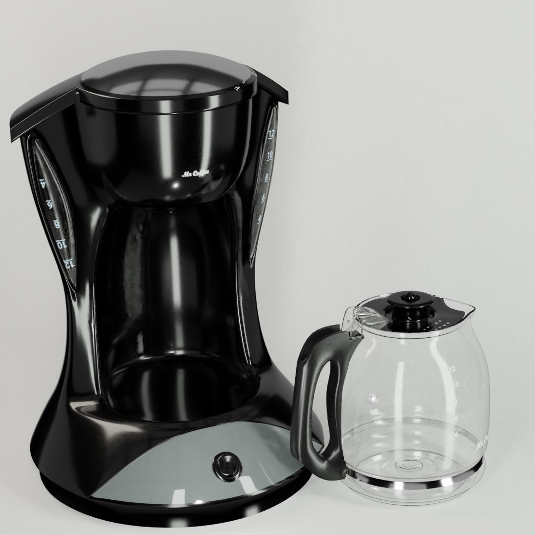 3D coffee maker kitchen appliance - TurboSquid 1336848