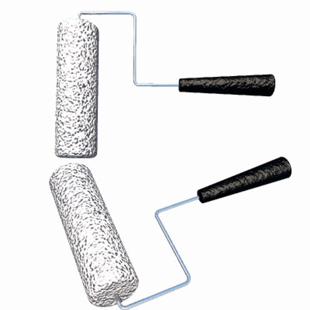 Paint Roller Obj