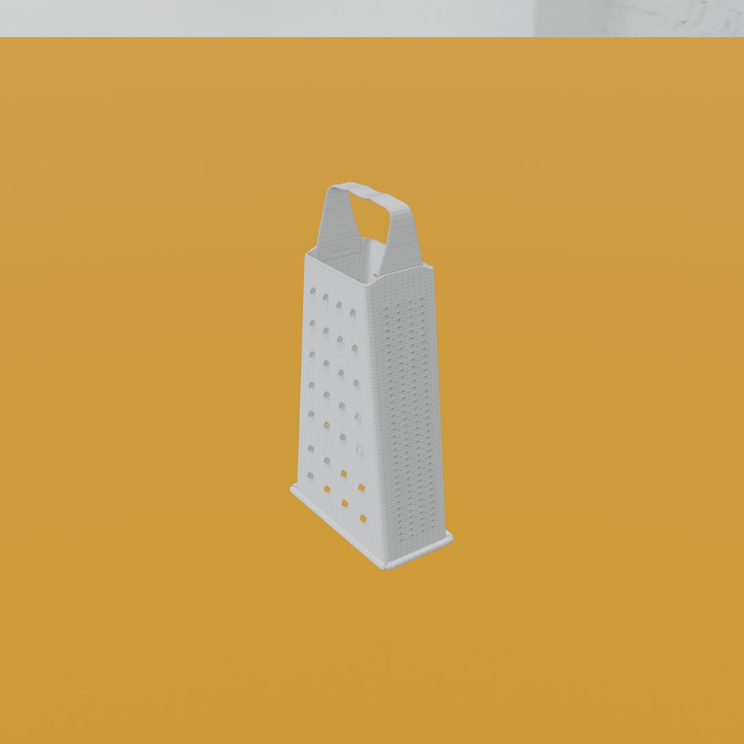 3D Model Kitchen Grater - TurboSquid 1785181
