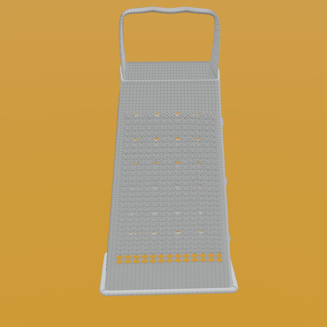 3D Model Kitchen Grater - TurboSquid 1785181