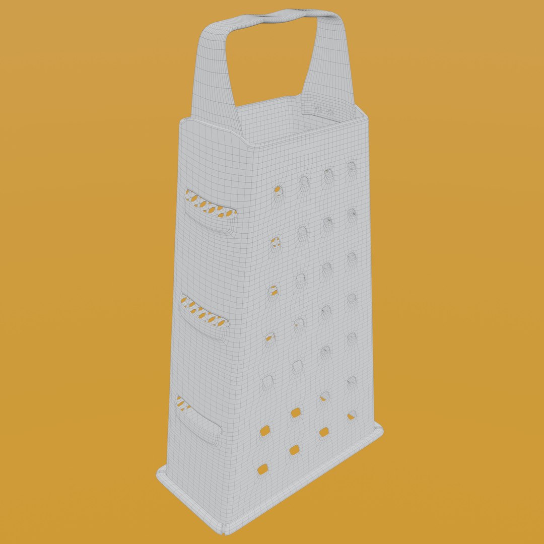3D Model Kitchen Grater - TurboSquid 1785181