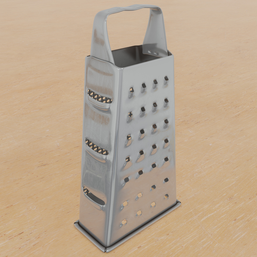 3D Model Kitchen Grater - TurboSquid 1785181