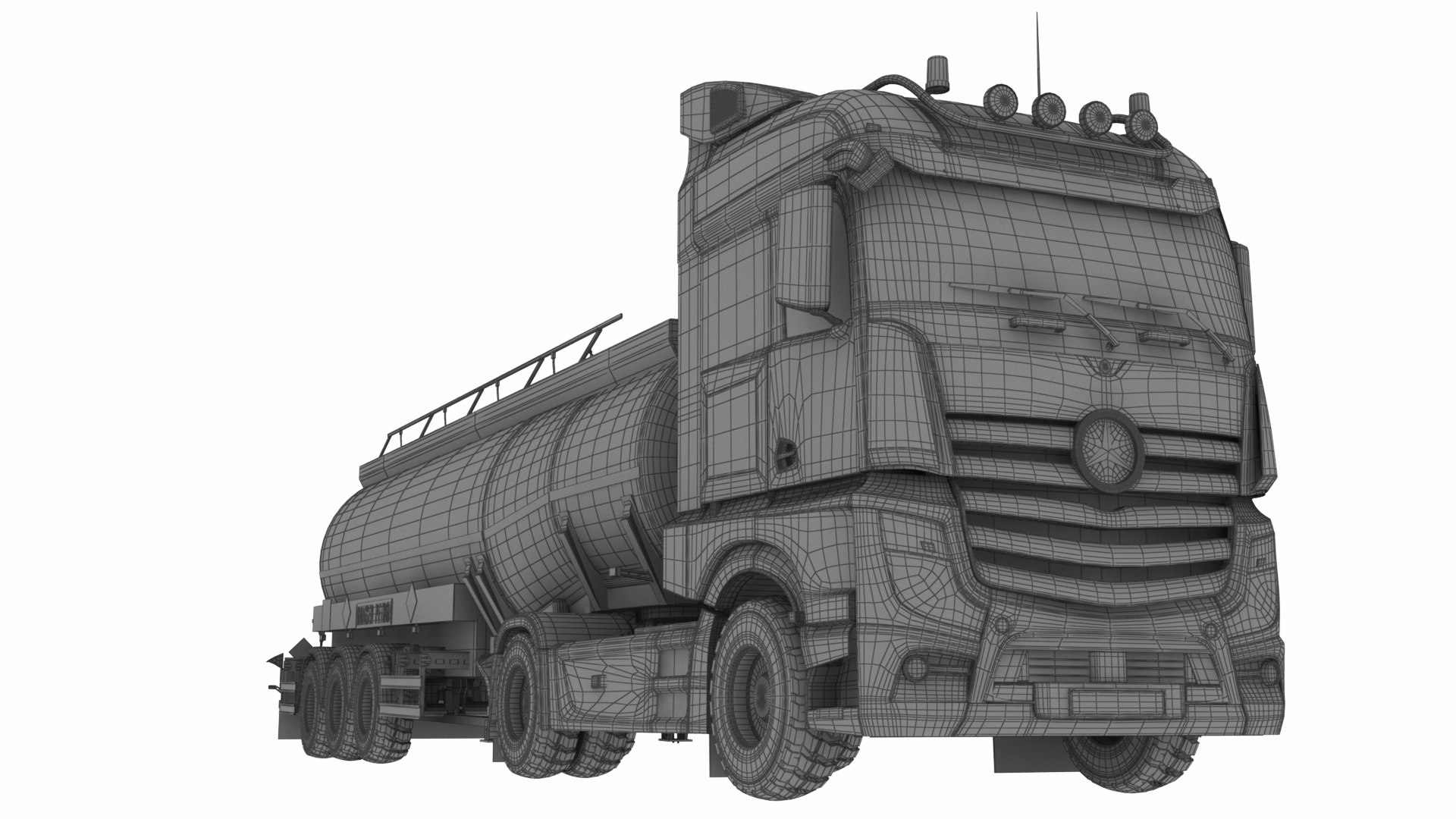 3D Tanker Tank Model - TurboSquid 1525414