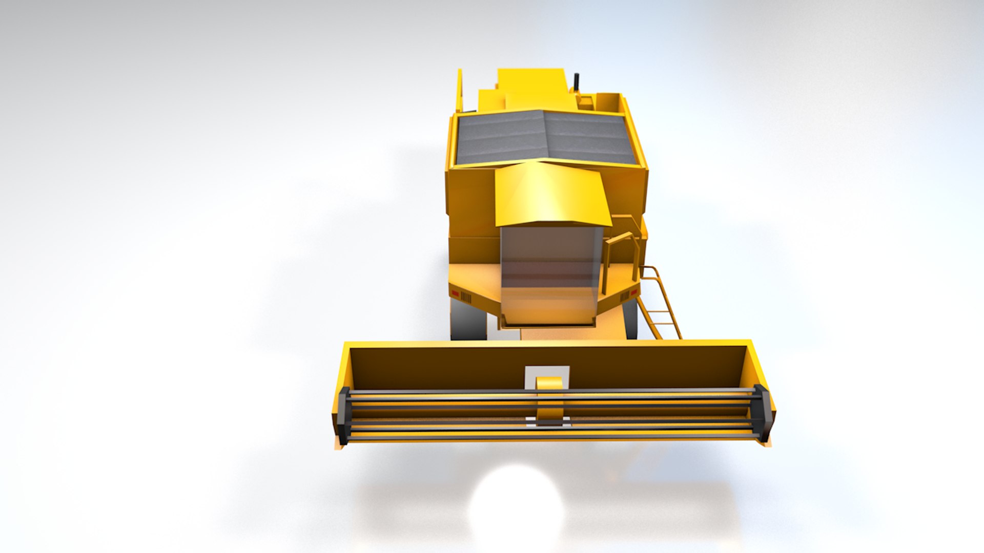 3D Harvester Generic Equipment Model - TurboSquid 1409989