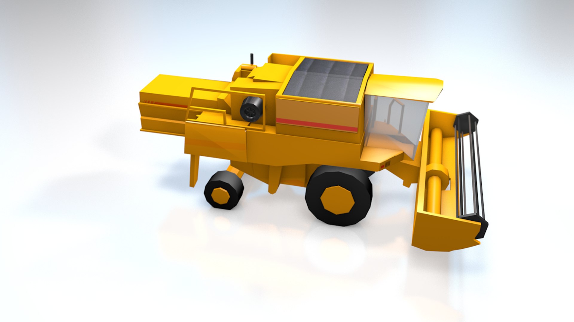 3D Harvester Generic Equipment Model - TurboSquid 1409989