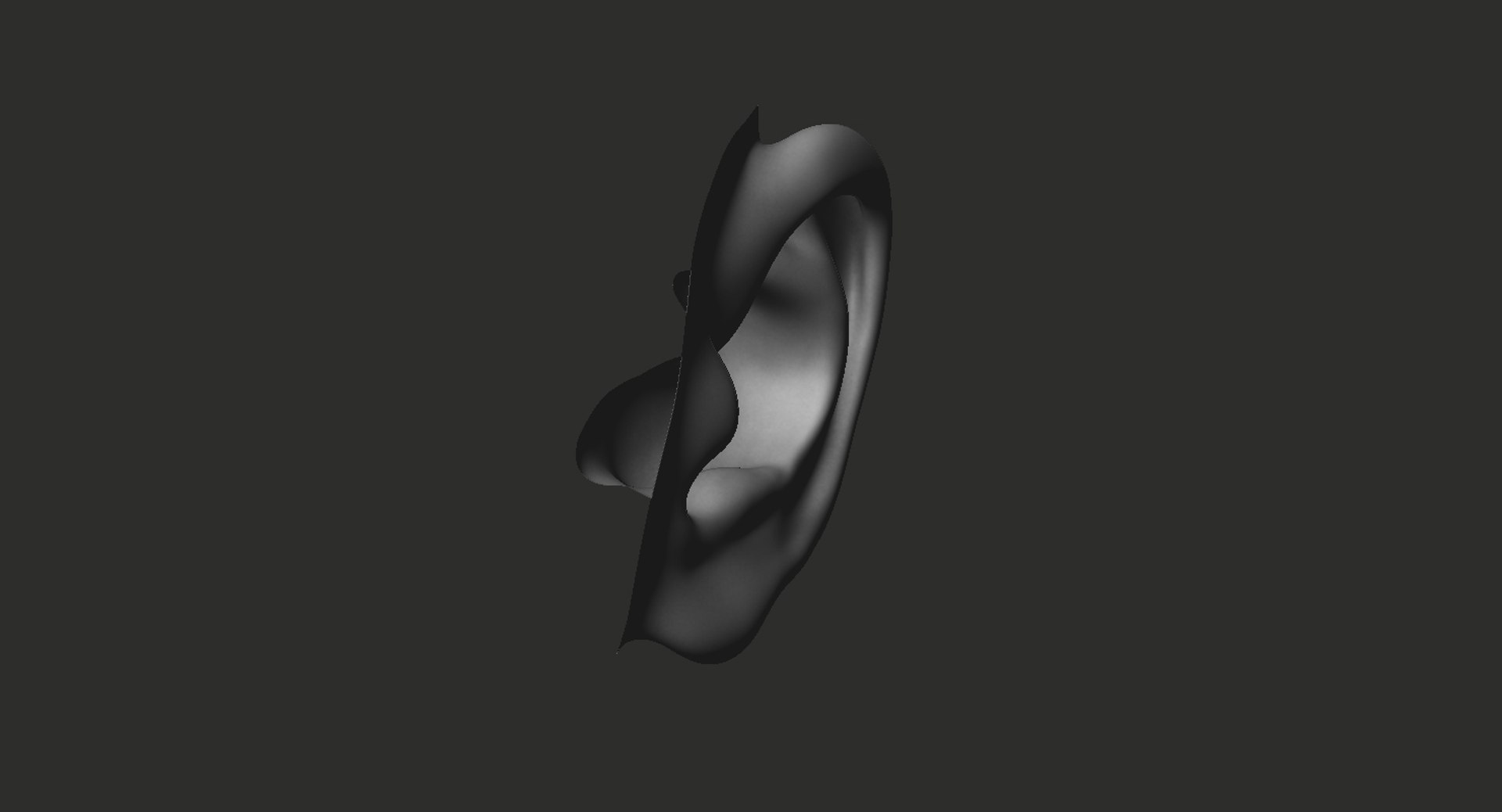 3D Ear Realistic Perfect - TurboSquid 1313274