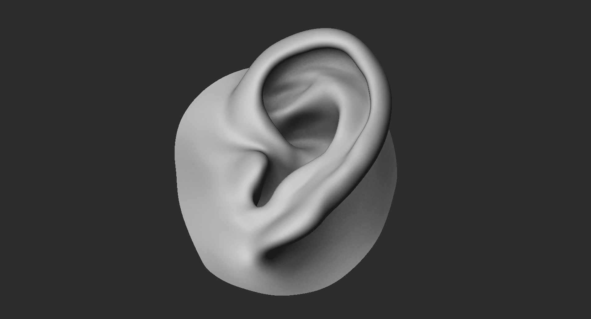3D Ear Realistic Perfect - TurboSquid 1313274