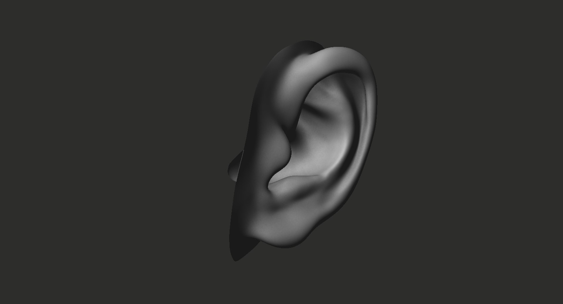 3D Ear Realistic Perfect - TurboSquid 1313274