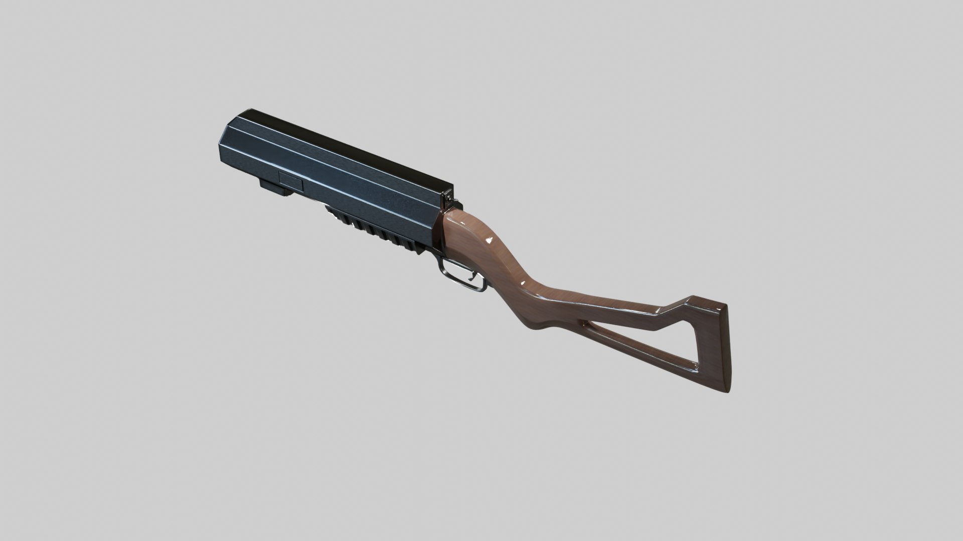 Free Flare Gun 3D Model - TurboSquid 1900063