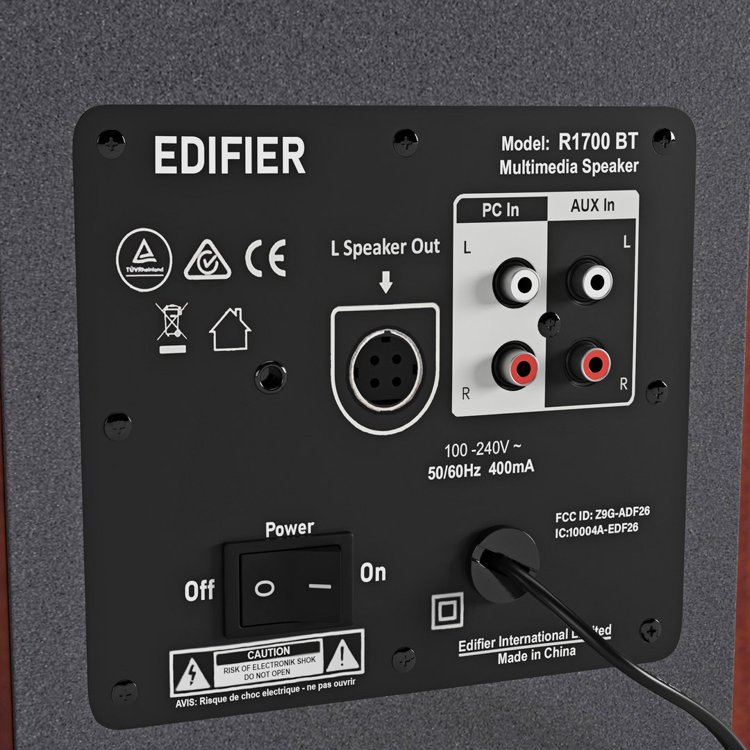 Edifier R1700bts Model - TurboSquid 1618532