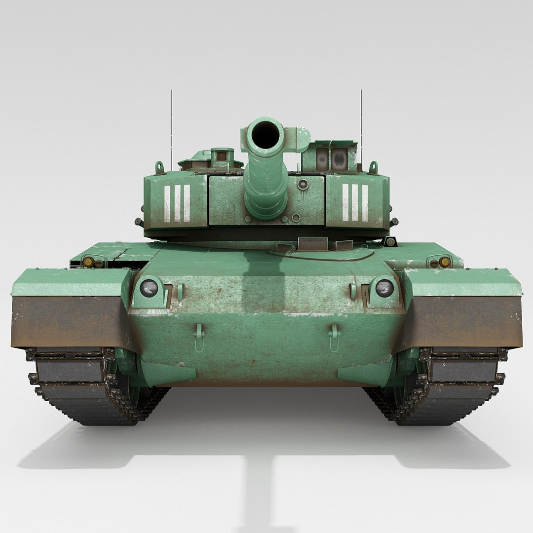 3d Japanese Type 90 Tank Model