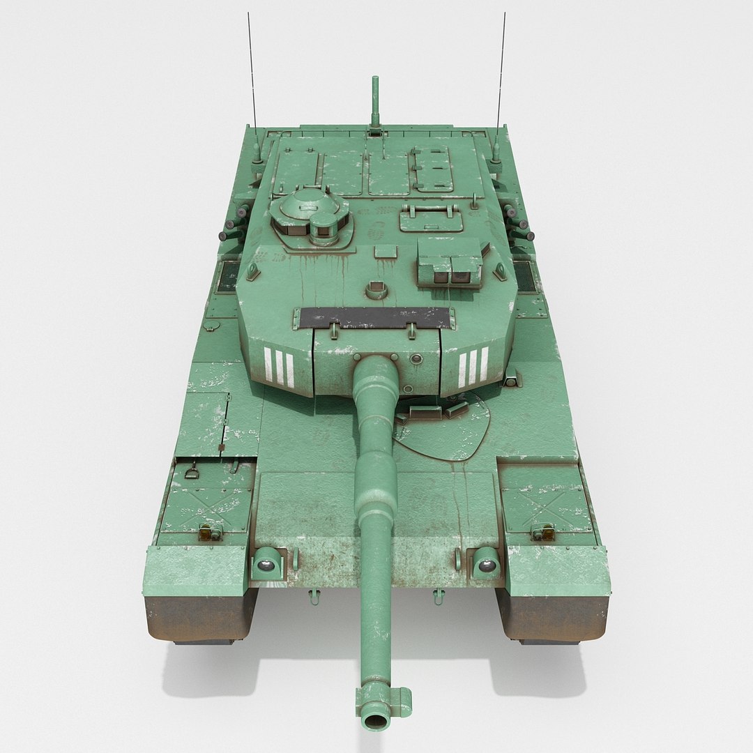 3d Japanese Type 90 Tank Model