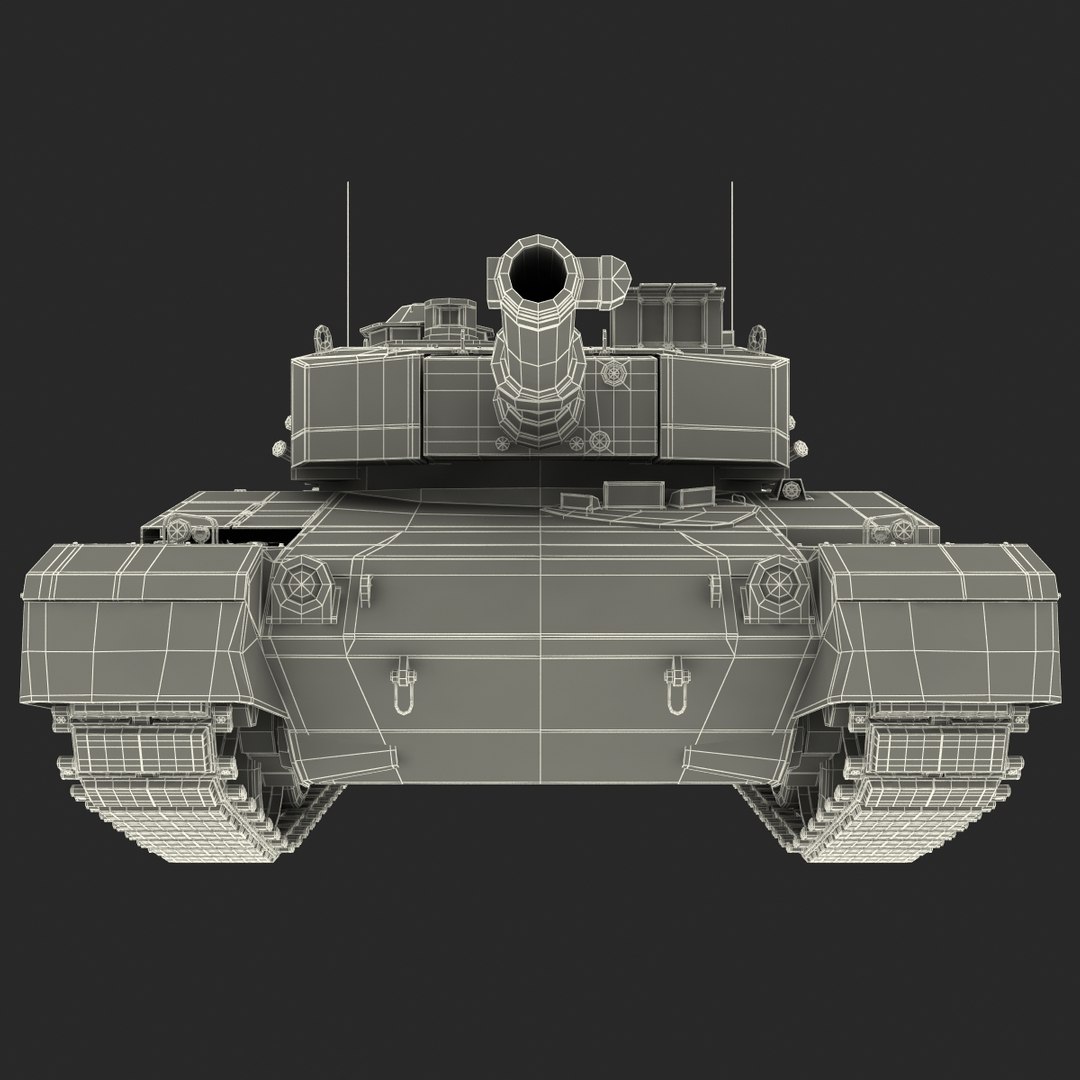 3d japanese type 90 tank model