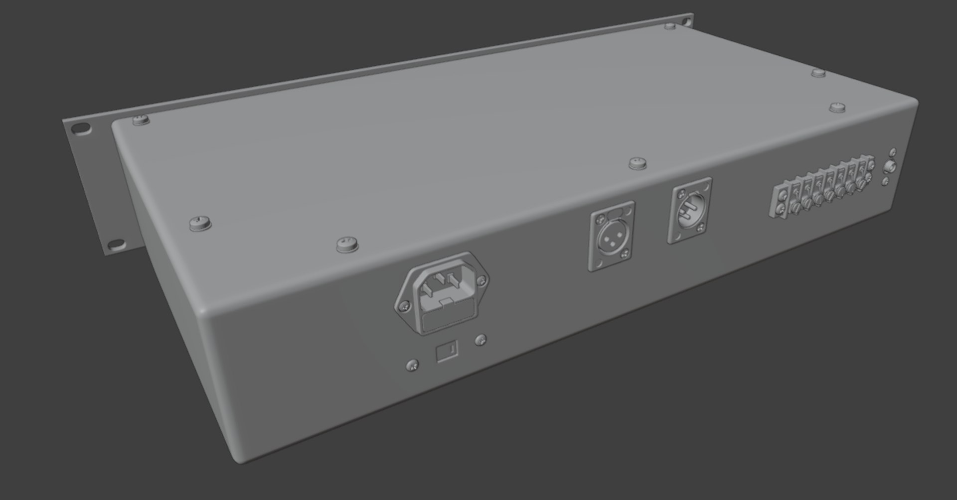 Universal Audio 1176 LN 3D Model - TurboSquid 2302182