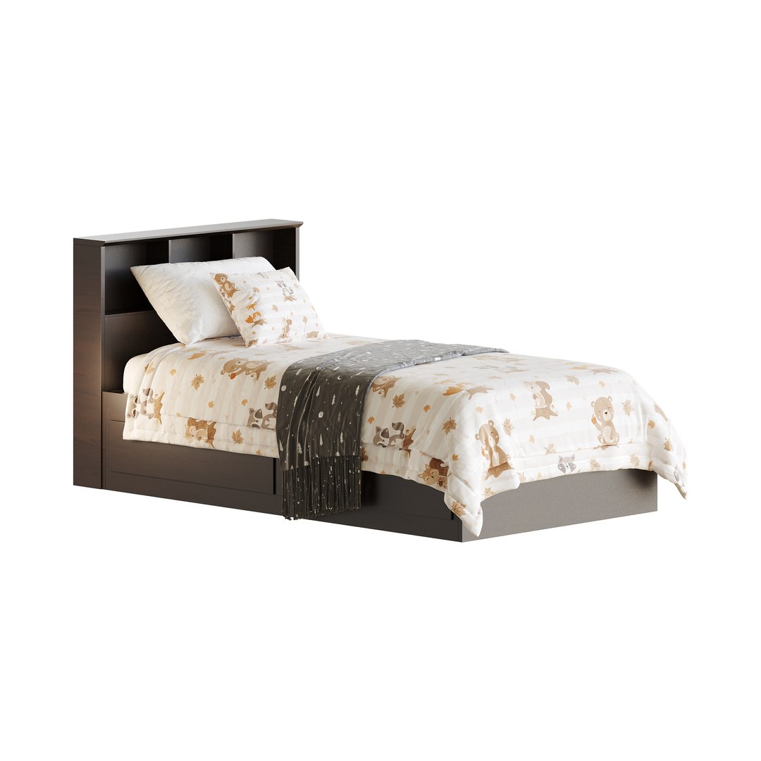 3D Model Mainstays Mates Storage Bed - TurboSquid 2195638