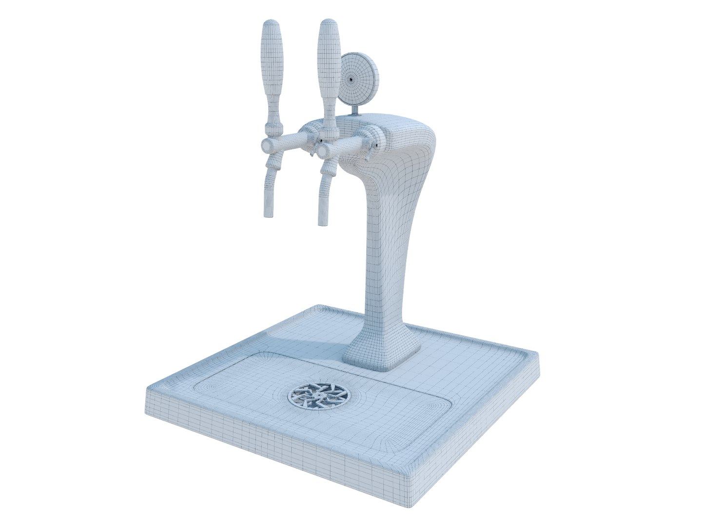 DRAFT BEER TOWER 3D model - TurboSquid 1922851