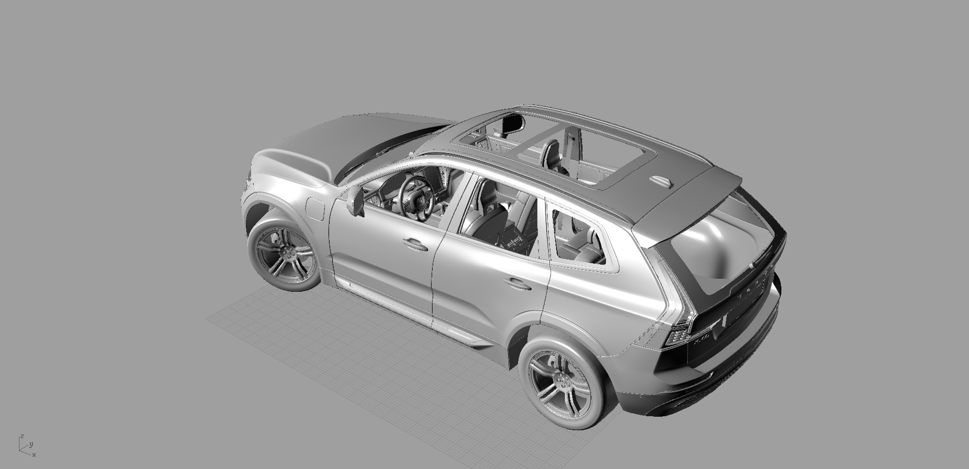 Volvo XC60 2021 3D - TurboSquid 1740043