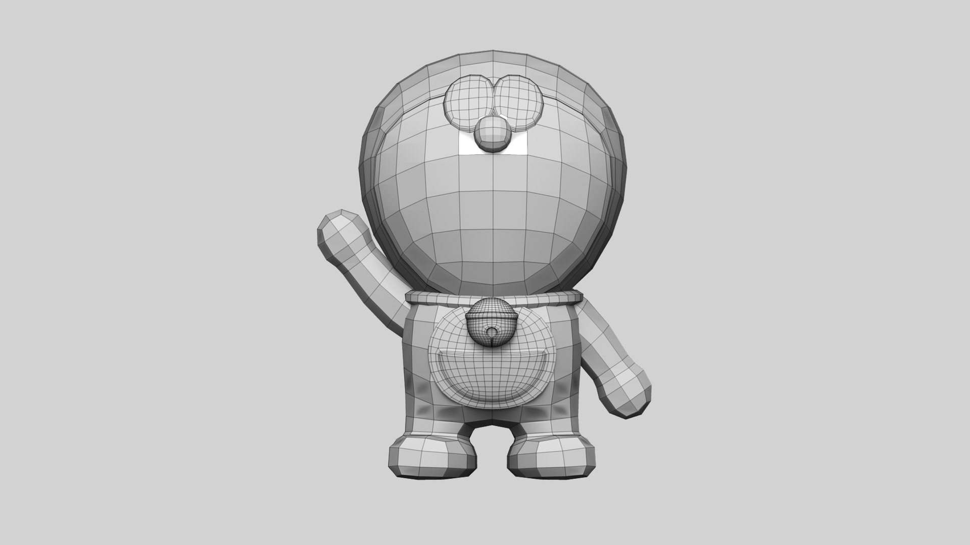 3D Robotic Doraemon Model - TurboSquid 1692926