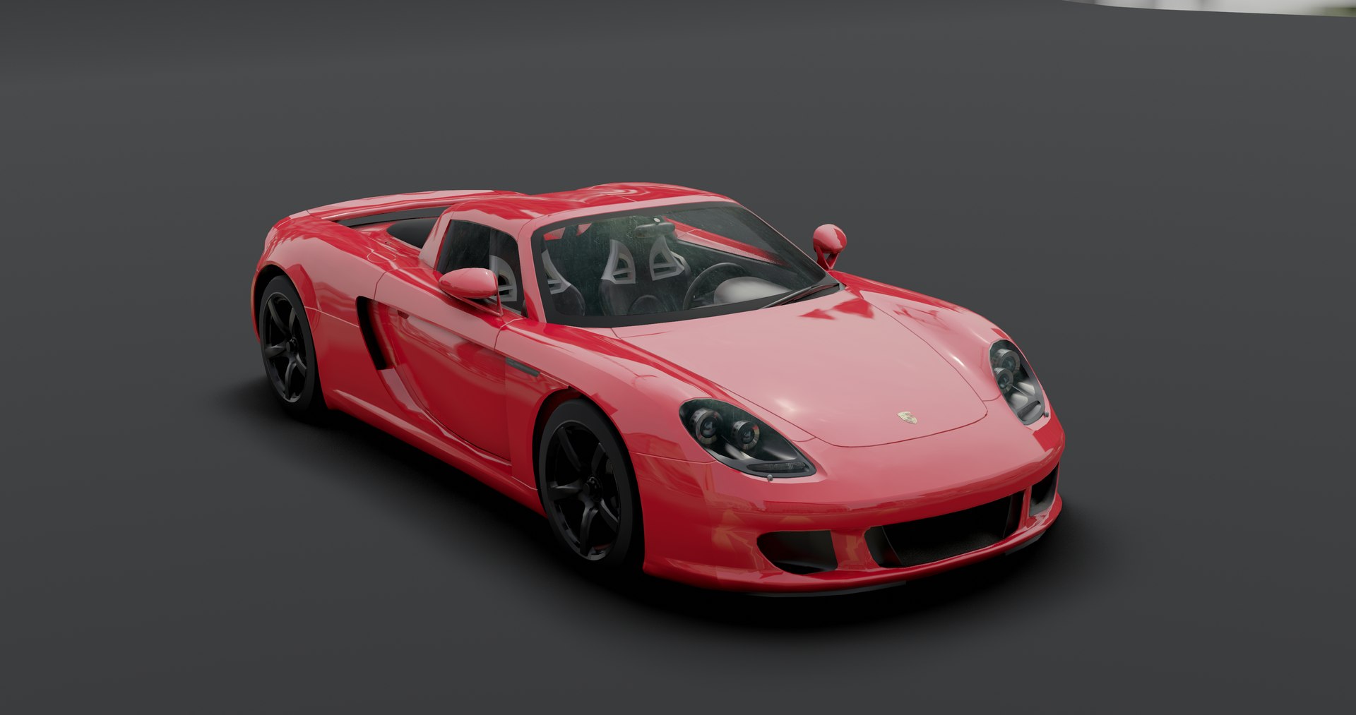 3D Porsche carerra GT - TurboSquid 2137679