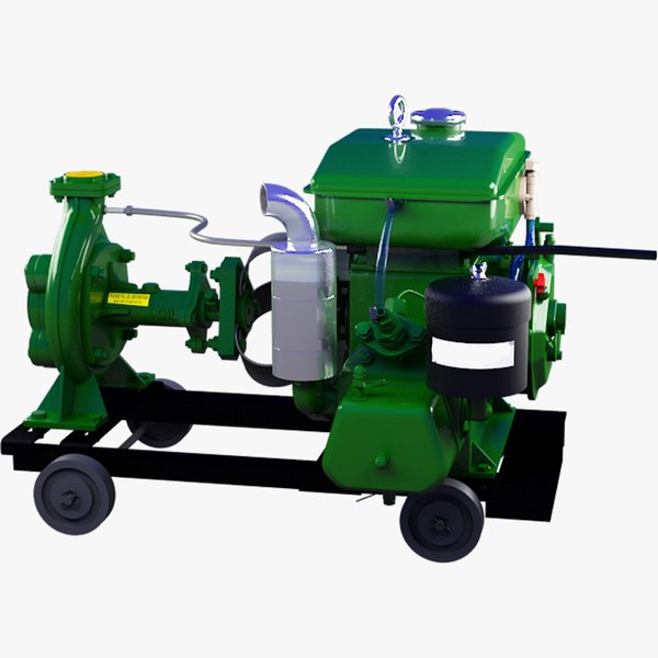 3D water-cooled horizontal diesel engine model model - TurboSquid 1949118