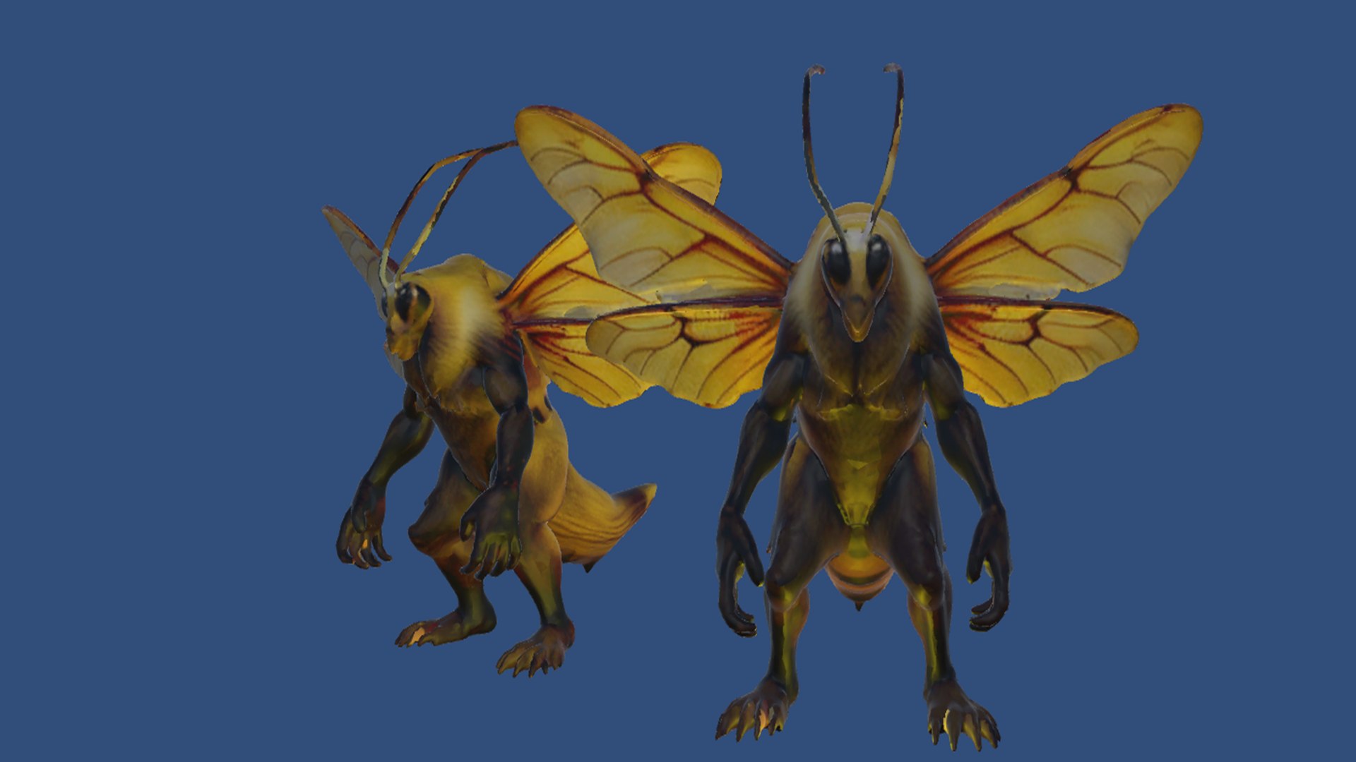 3D Bee Soldier Model - TurboSquid 2382170