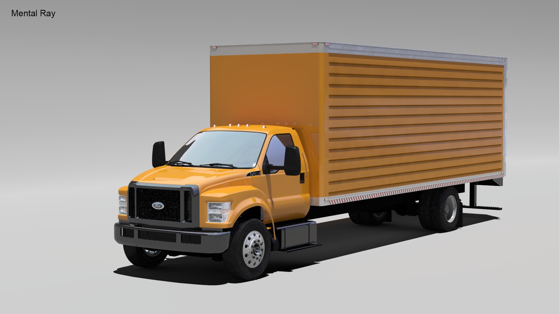 F-650 Box Truck 3D Model - TurboSquid 1475051