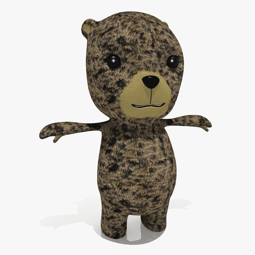 3d teddy bear