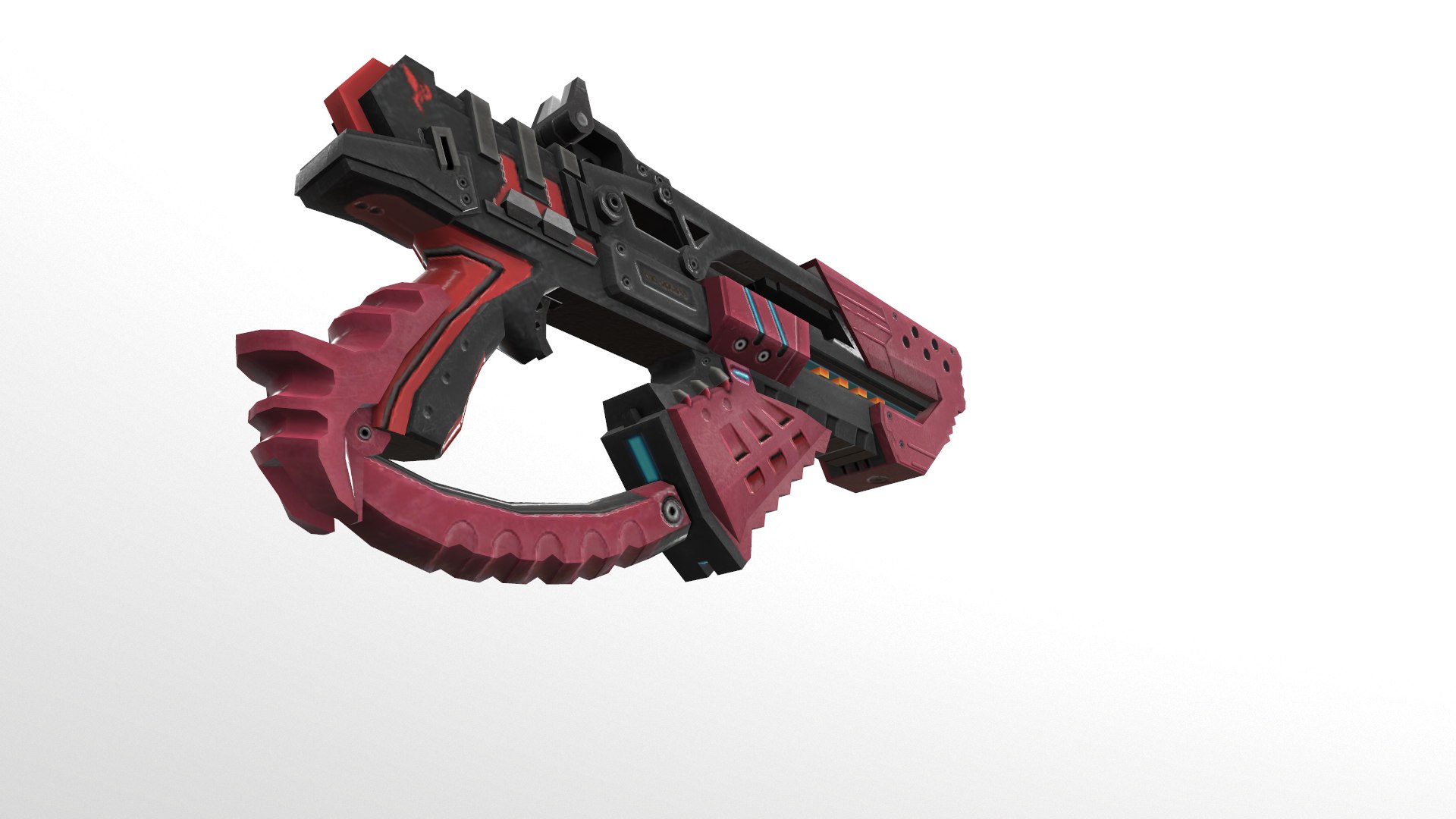 Beam Gun Level 3 3D Model - TurboSquid 2190958
