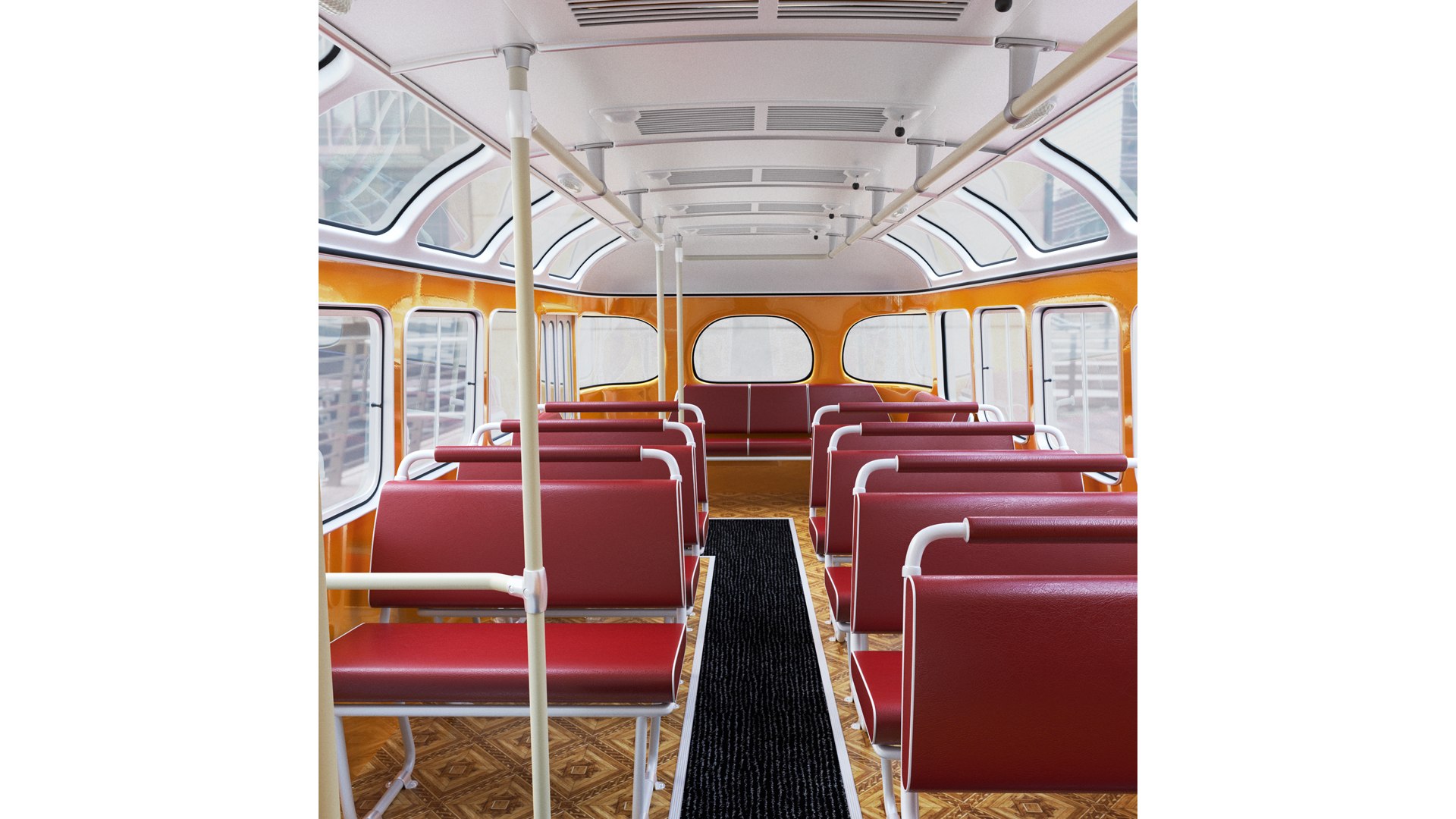 3D Bus PAZ 672 - TurboSquid 1731771