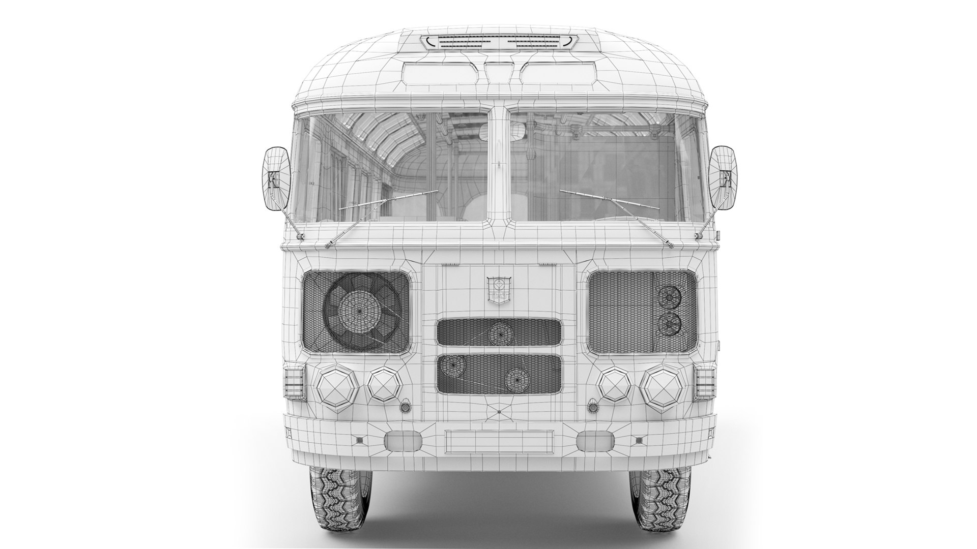 3D Bus PAZ 672 - TurboSquid 1731771