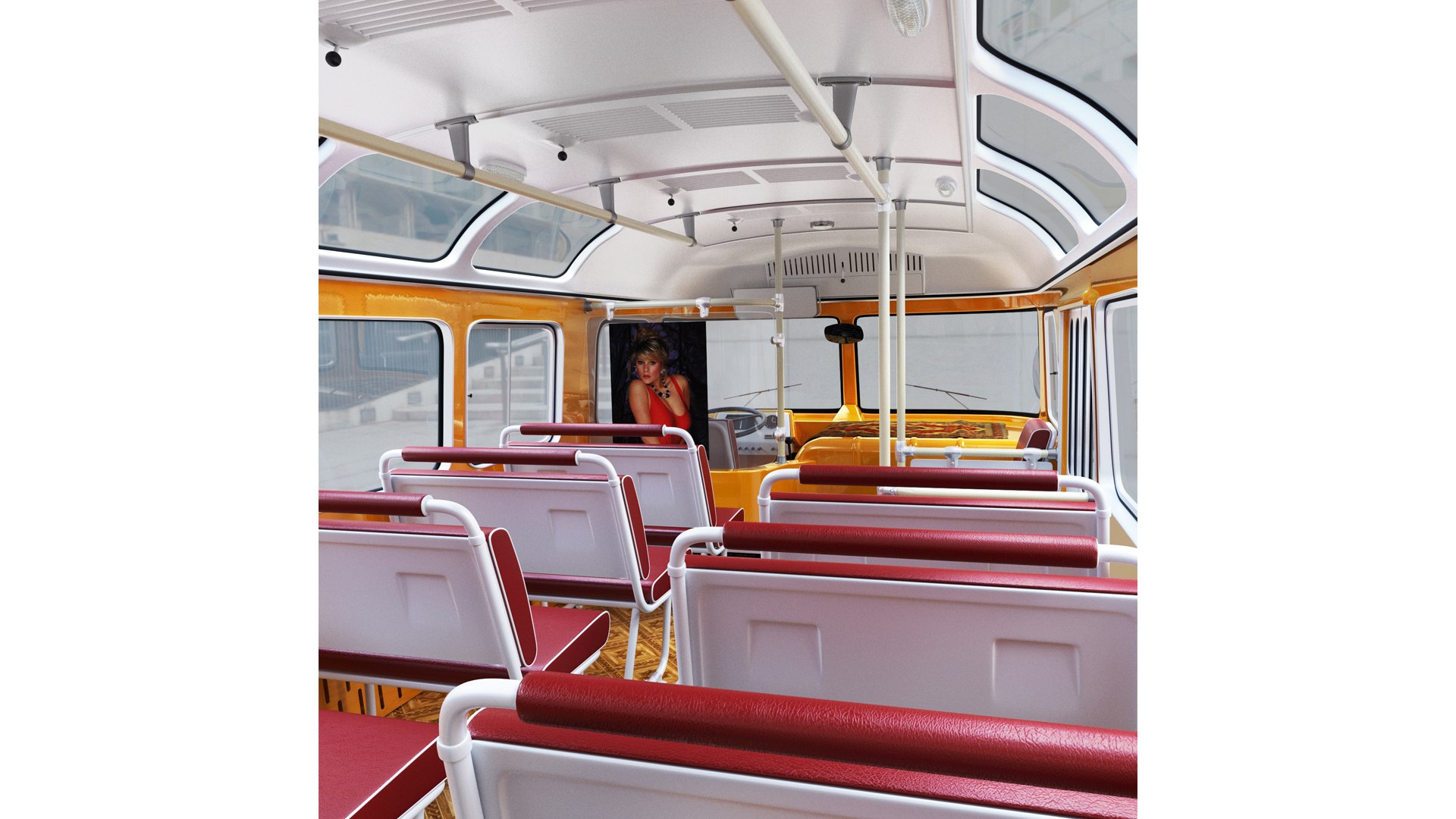 3D Bus PAZ 672 - TurboSquid 1731771