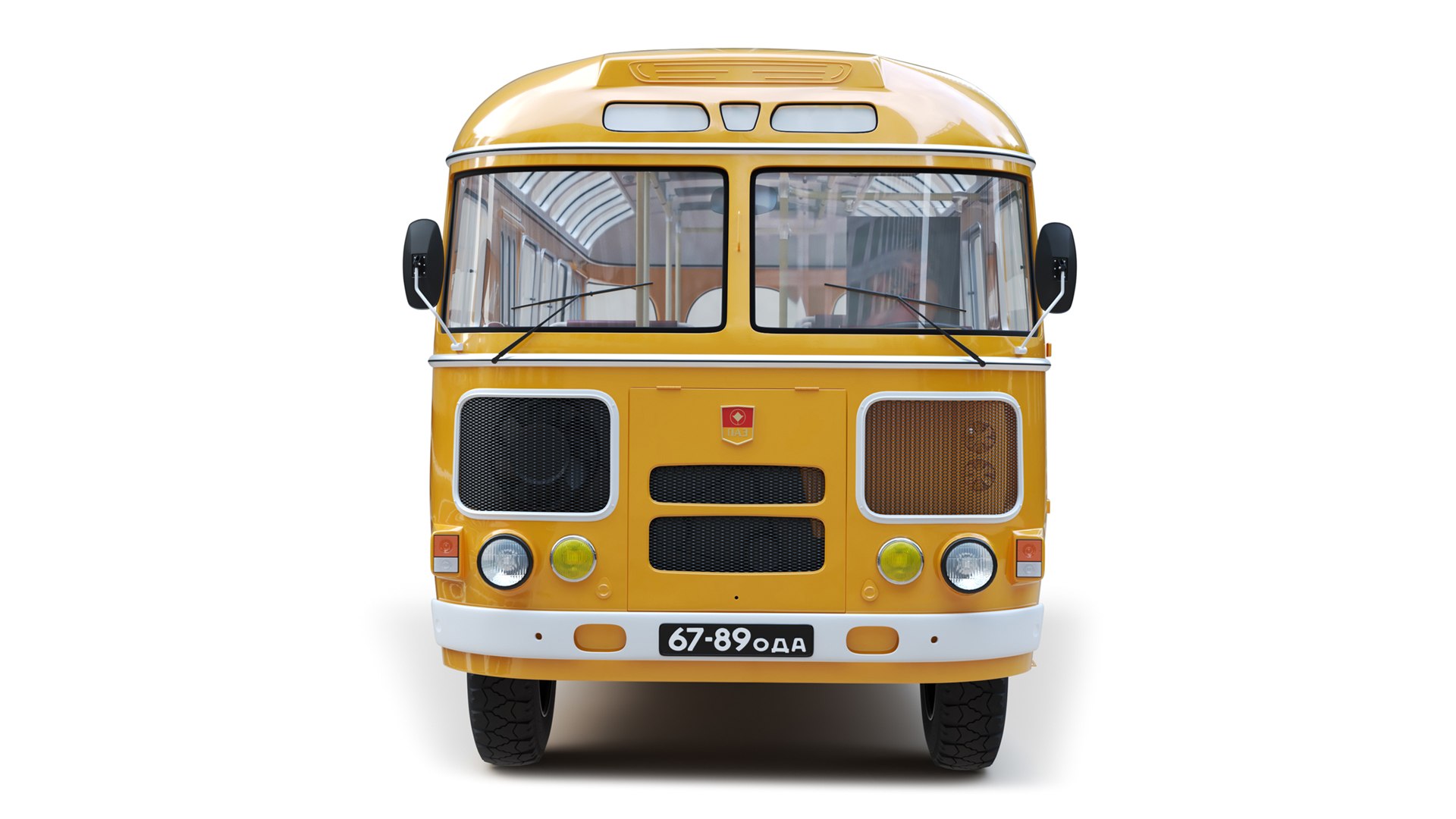 3D Bus PAZ 672 - TurboSquid 1731771