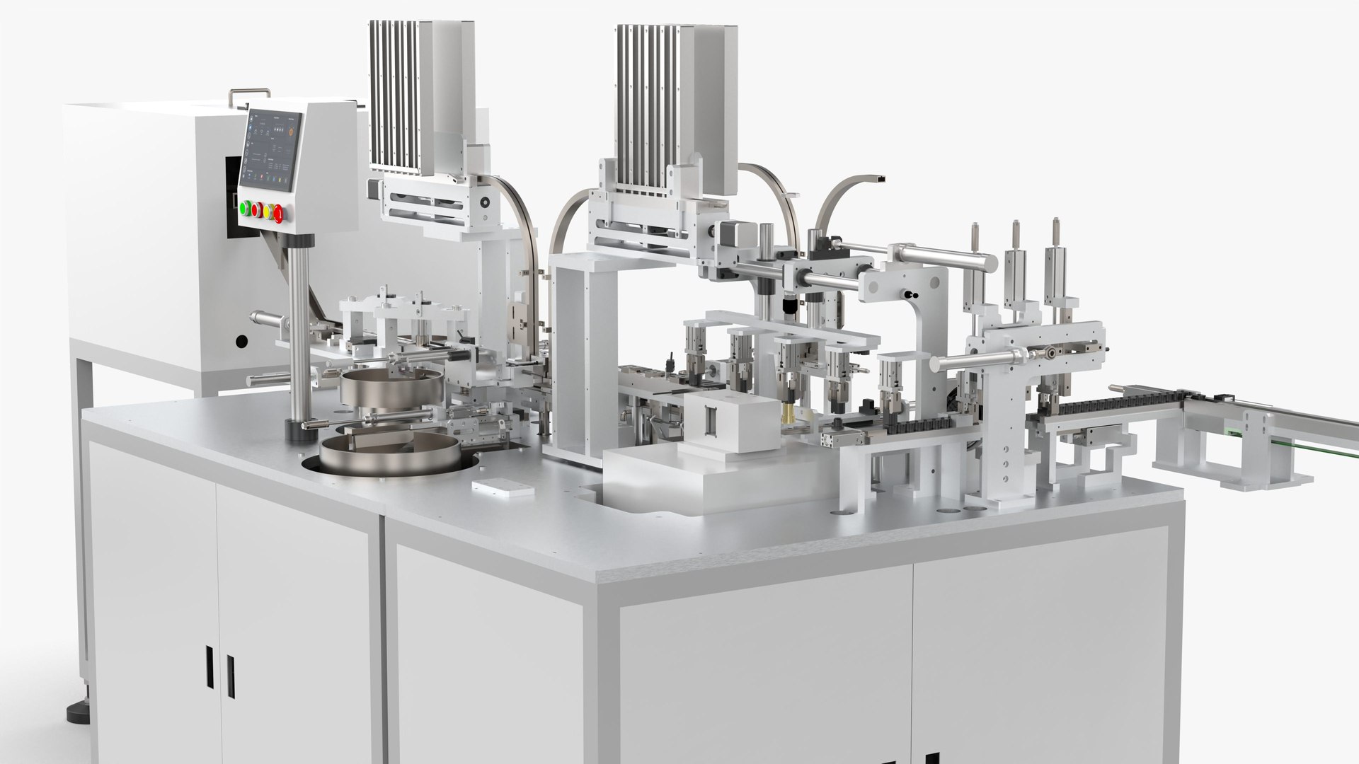 3D Fully Automatic Magnetic Bottom Assembly Machine - TurboSquid 2040828