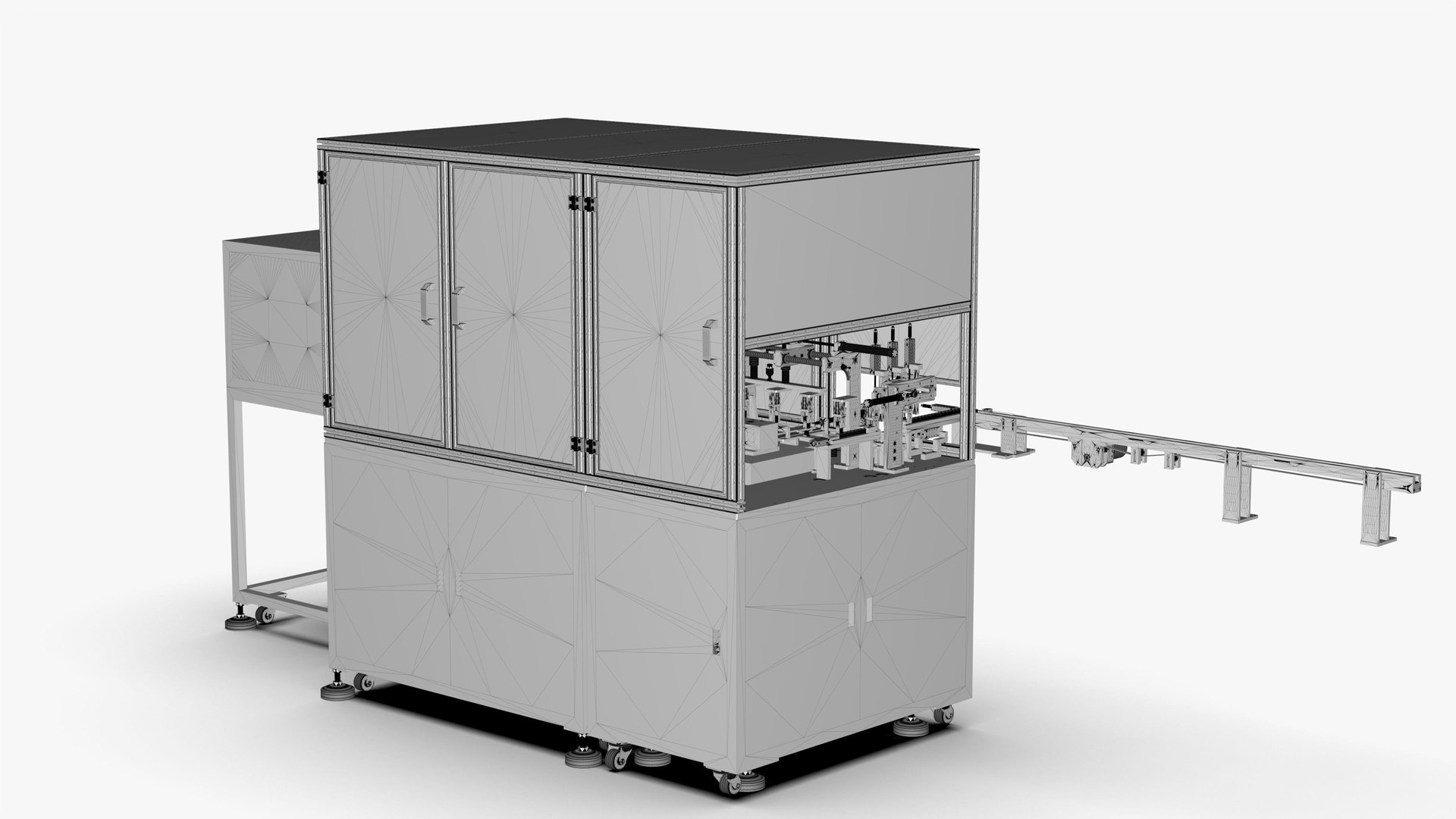 3D Fully Automatic Magnetic Bottom Assembly Machine - TurboSquid 2040828