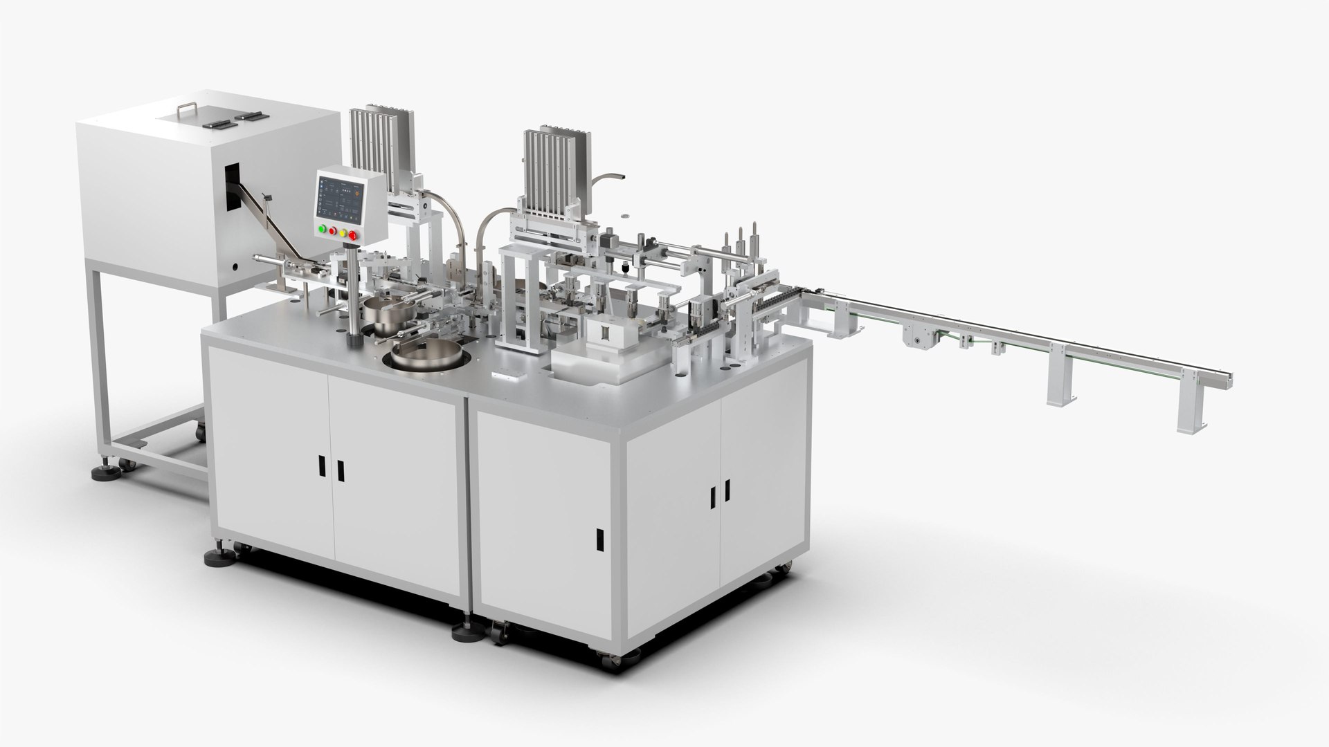 3D Fully Automatic Magnetic Bottom Assembly Machine - TurboSquid 2040828