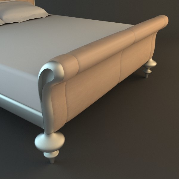 3ds max bed