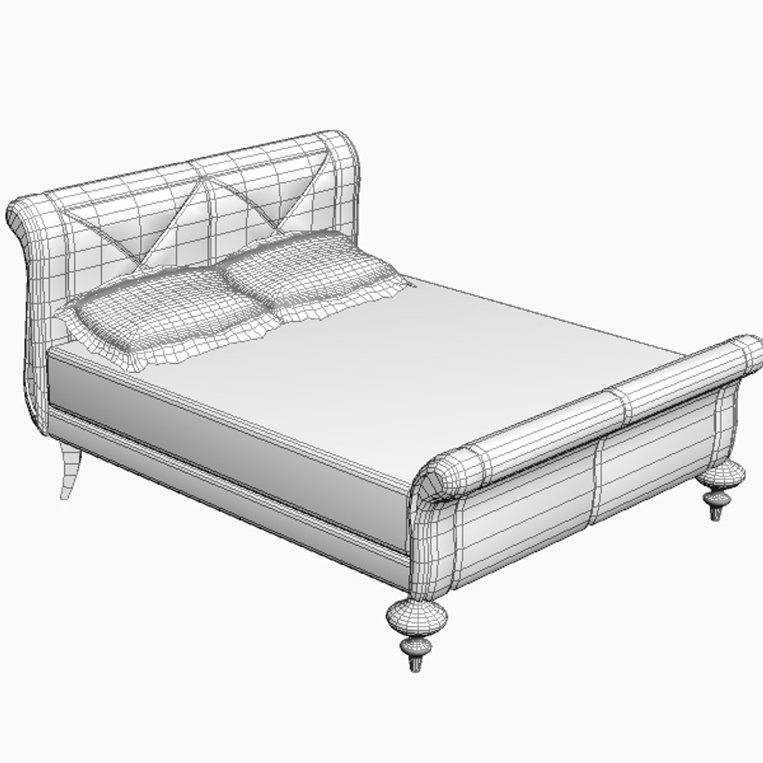 3ds Max Bed