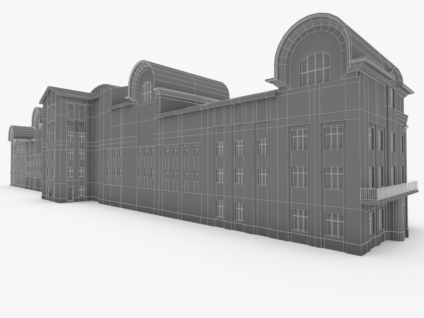 Residential Office Buildings Model - TurboSquid 1179783