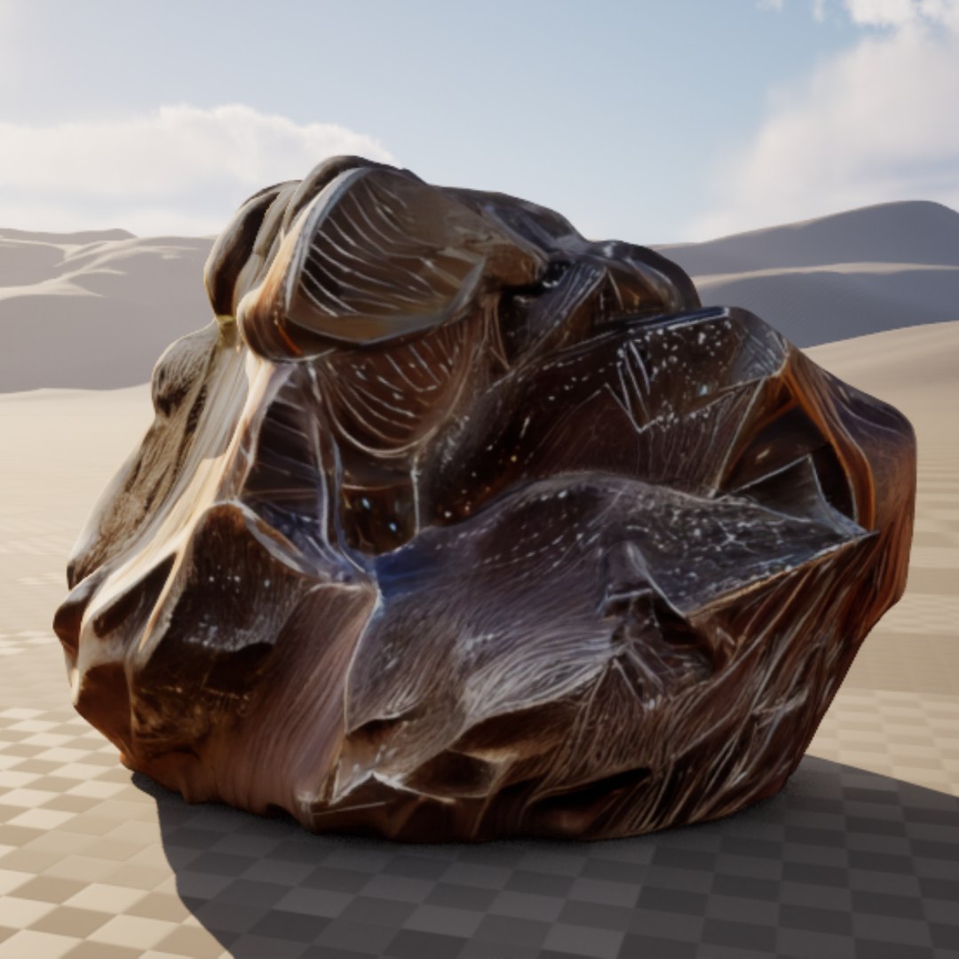 3D Earthen Rock Formations Bundle - High-Poly 3D Assets Model ...