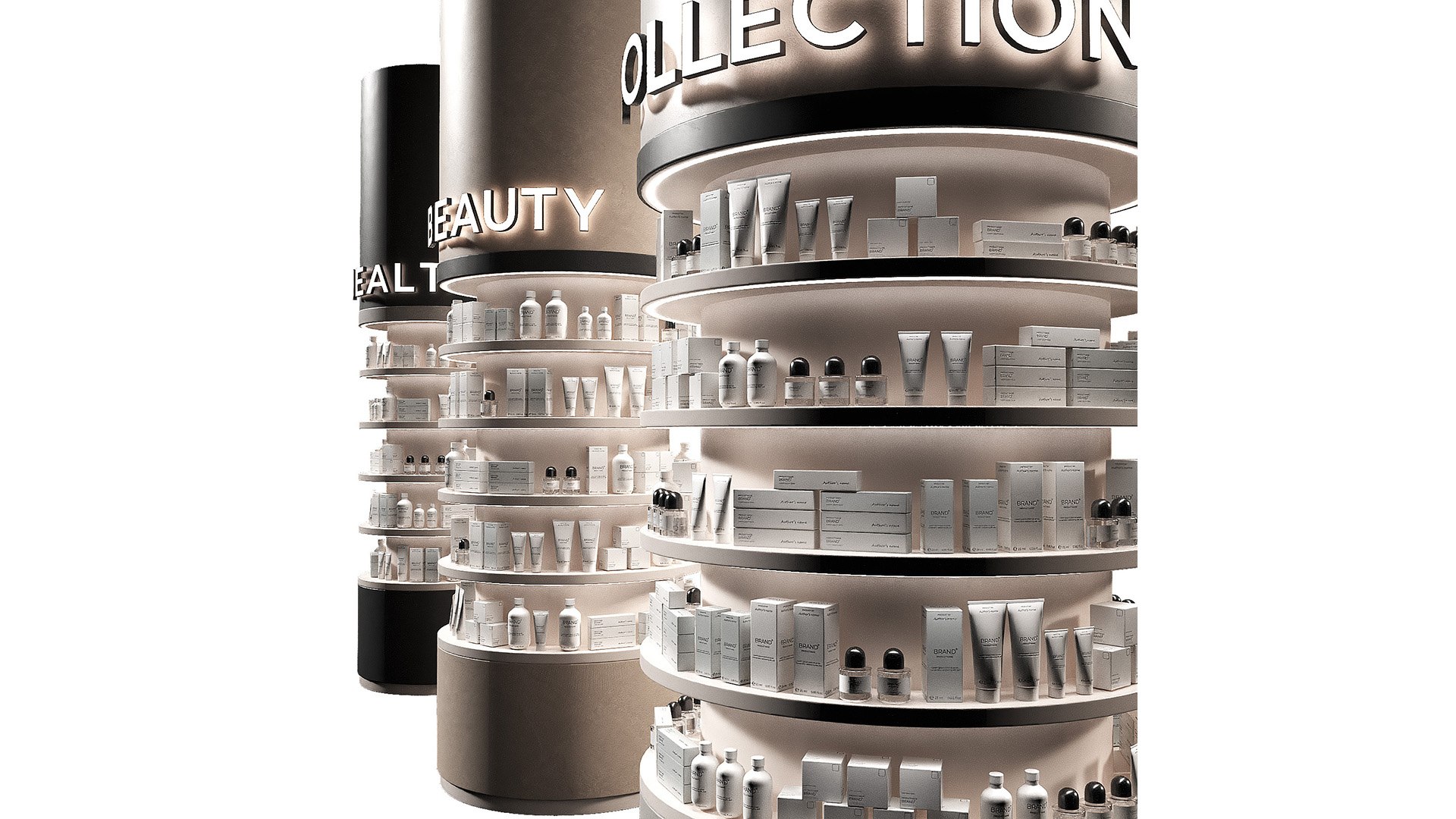 Round Columns Racks With Trade Products Commercial Shelving ...